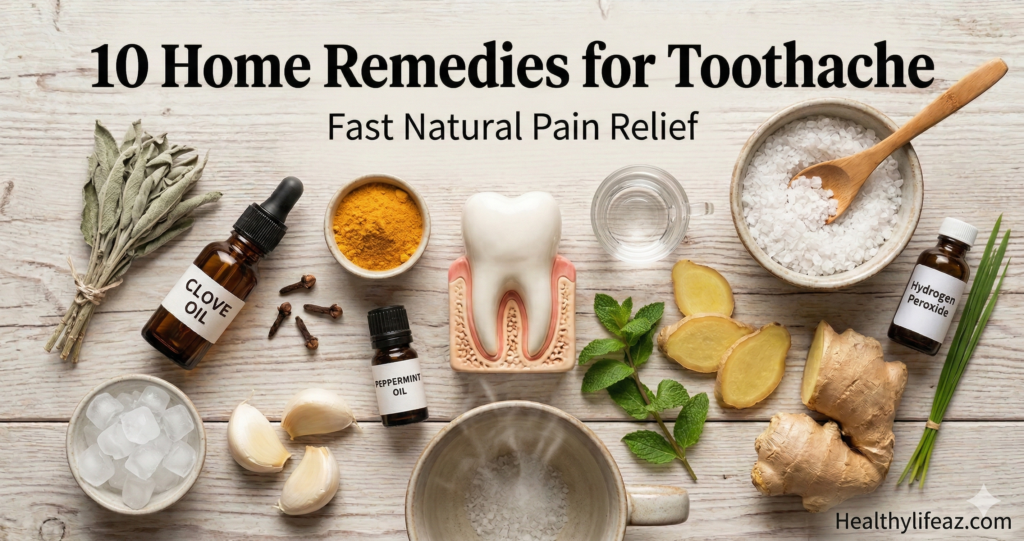 10 Home Remedies for Toothache That Work Fast